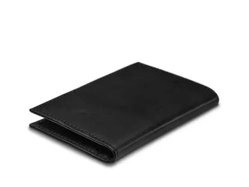Bosca Old Leather Italia Calling Card Case - Black