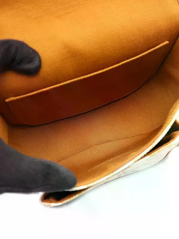 Celine 2010s Medium Folco Triomphe Shoulder Bag