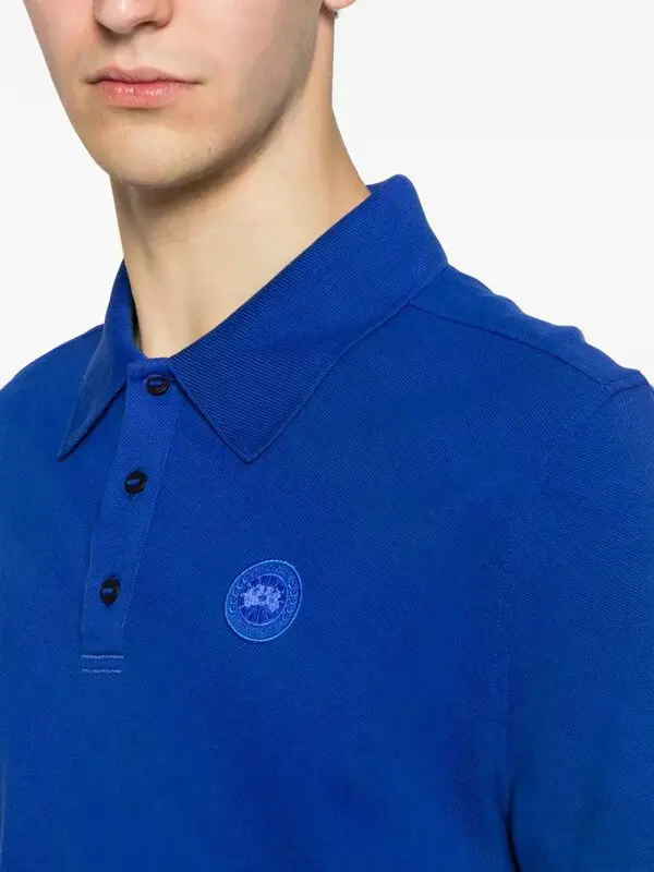 Canada Goose Logo-patch Polo Shirt