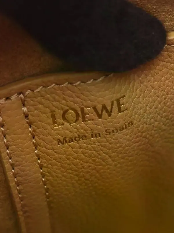 Loewe 2020s Mini Pebble Bucket Tote Bag