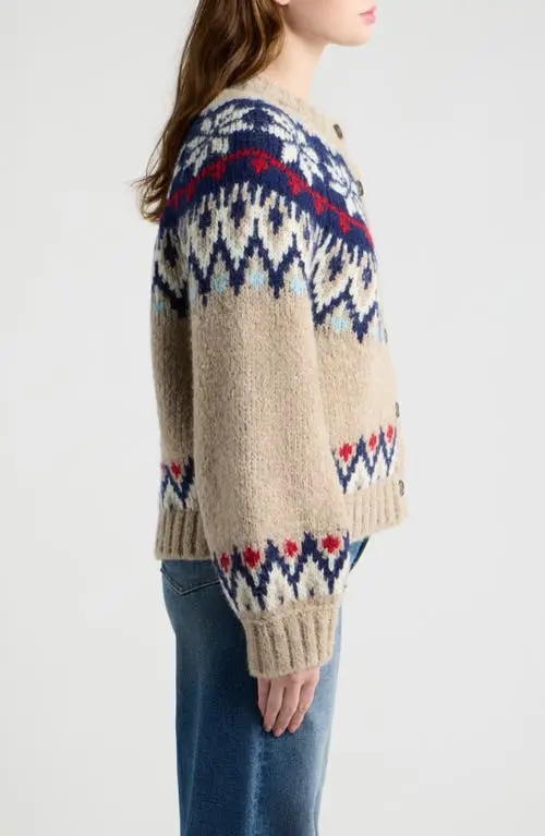 The Great. The Winter Fair Isle Cardigan