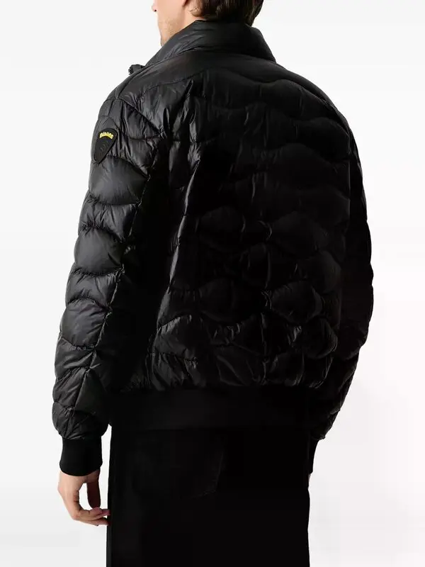BLAUER. Daniel Wave-quilted Padded Jacket