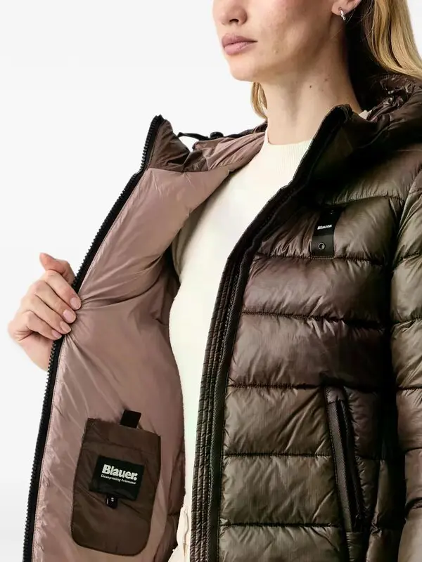 BLAUER. Caroll Quilted Hooded Padded Jacket