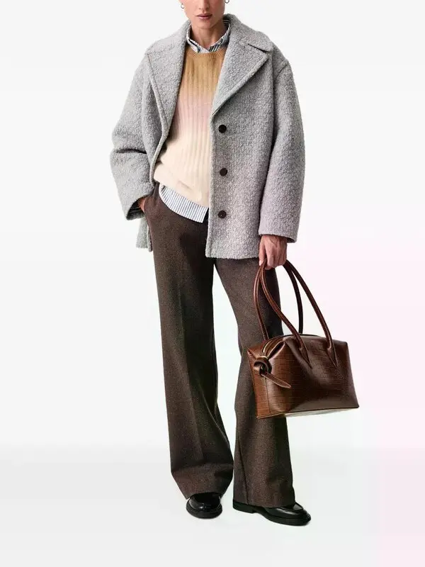 Marc O'polo Bouclé-texture Single-breasted Coat