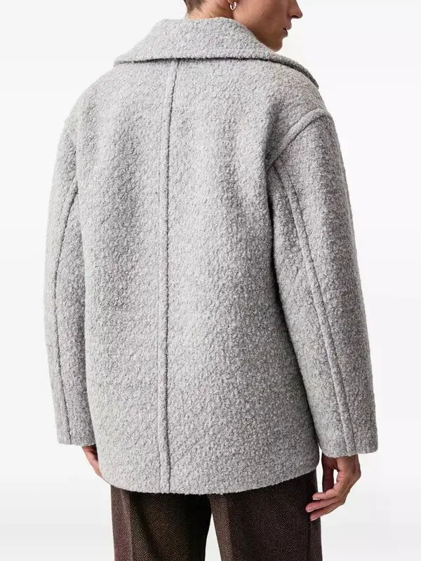 Marc O'polo Bouclé-texture Single-breasted Coat