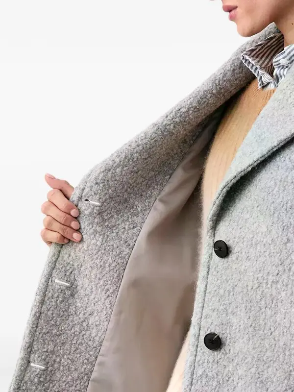 Marc O'polo Bouclé-texture Single-breasted Coat