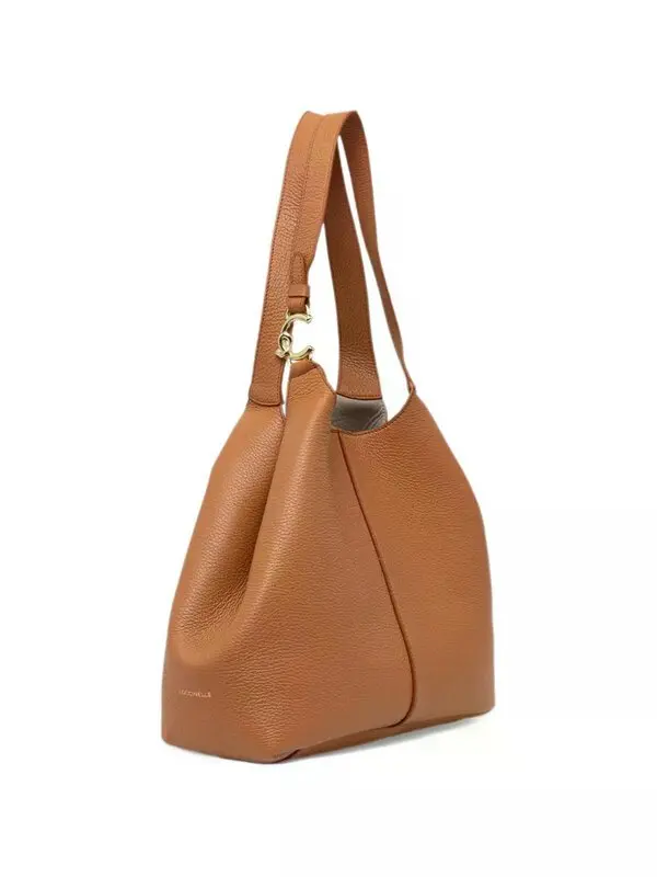 COCCINELLE C-easy Grained-leather Tote Bag
