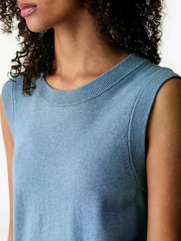 Marc O'polo Ribbed-trim Knitted Vest