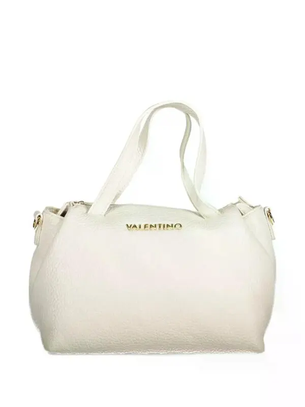 MARIO VALENTINO Grained-effect Logo-lettering Tote Bag