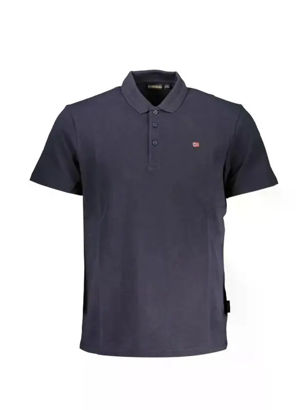 NAPAPIJRI Ealis Logo-patch Polo Shirt - Blue