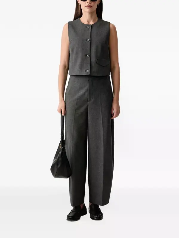 Marc O'polo Pressed-crease Tailored Trousers