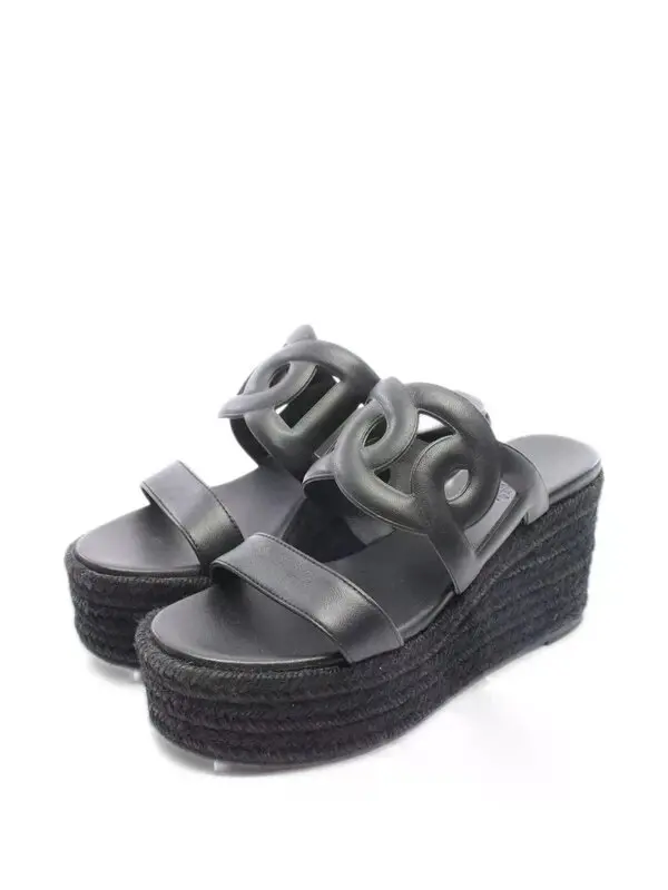 Hermès 2010s Itea Leather Sandals