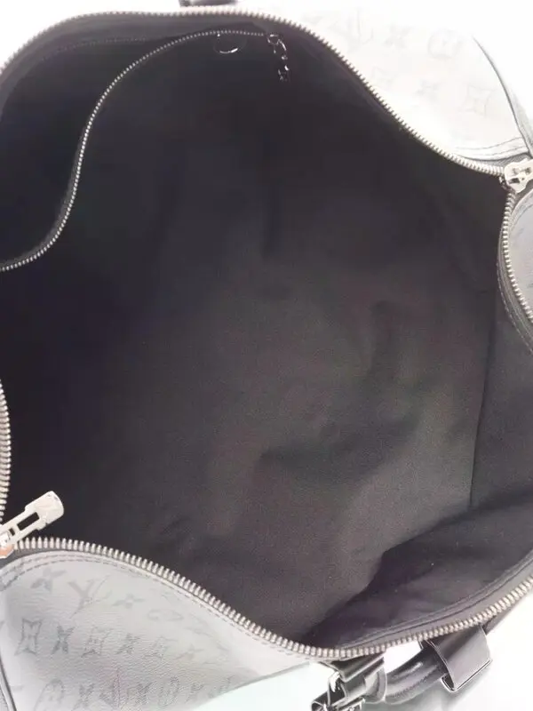 LOUIS VUITTON 2020 50 Keepall Bandouliere Monogram Eclipse Boston Bag