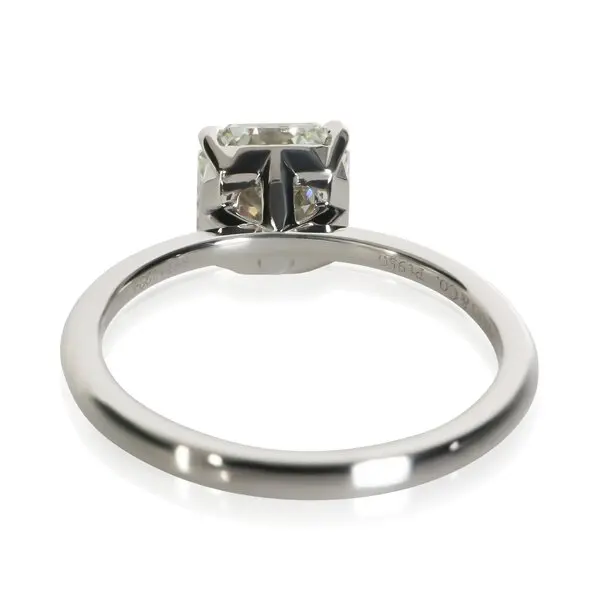 Tiffany & Co. 1.33 Ct Square Mixed Cut Diamond True Solitaire Engagement