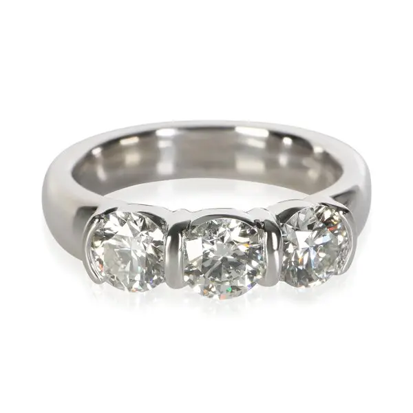 Tiffany & Co. 0.57 Ct Round Brilliant Diamond Engagement Ring