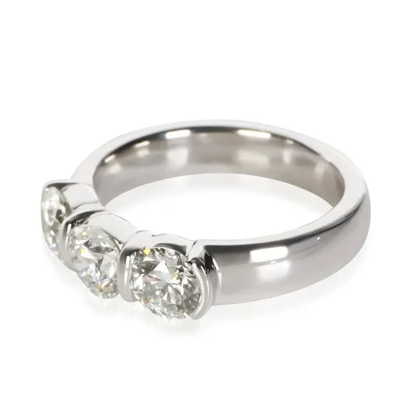 Tiffany & Co. 0.57 Ct Round Brilliant Diamond Engagement Ring
