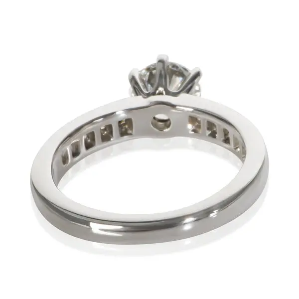 Tiffany & Co. 0.98 Ct Round Brilliant Diamond Engagement Ring
