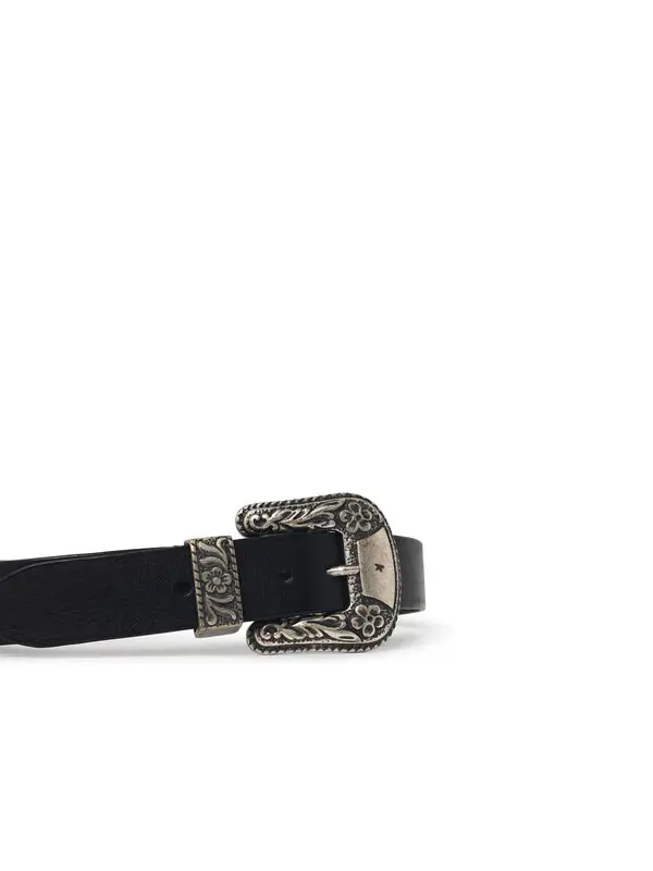 GOLDEN GOOSE Lace' Leather Belt