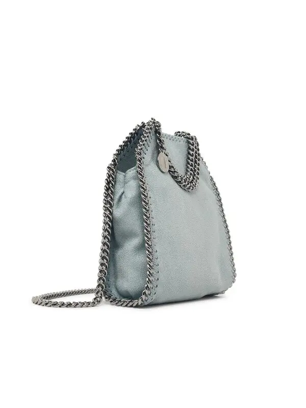 Stella McCartney Tiny Falabella' Light 'shaggy Deer' Bag - Blue