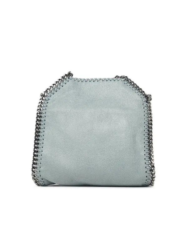 Stella McCartney Tiny Falabella' Light 'shaggy Deer' Bag - Blue