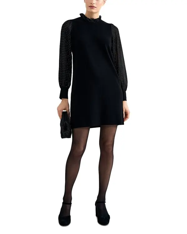 PHASE EIGHT Thea Hot Fix Embellished Mini Dress