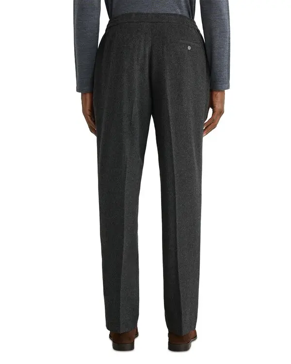 REISS Found Tailored Fit Flannel Suit Trousers