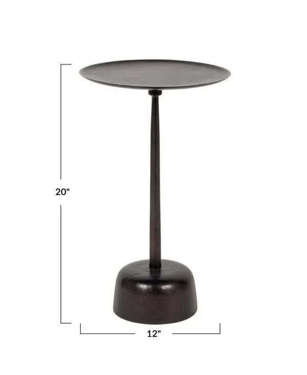 ROWENA INTERIORS Metal Martini Table