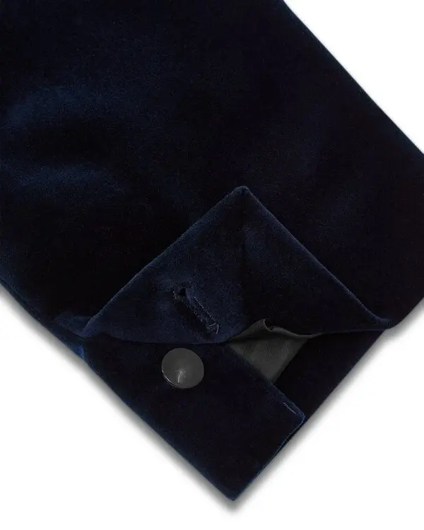 REISS Aspara Cotton Blend Classic Fit Blazer