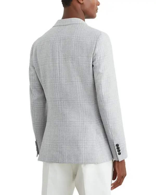 REISS Joe Tailored Fit Check Blazer