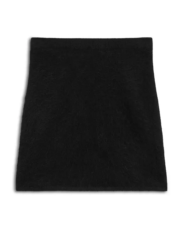 Theory Airy Wool & Cashmere Mini Skirt