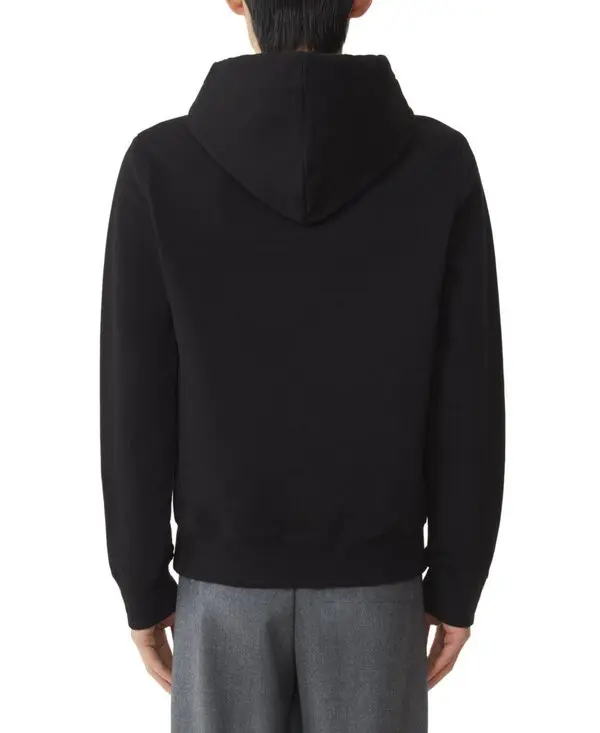 LANVIN Ribbon Cotton Hoodie