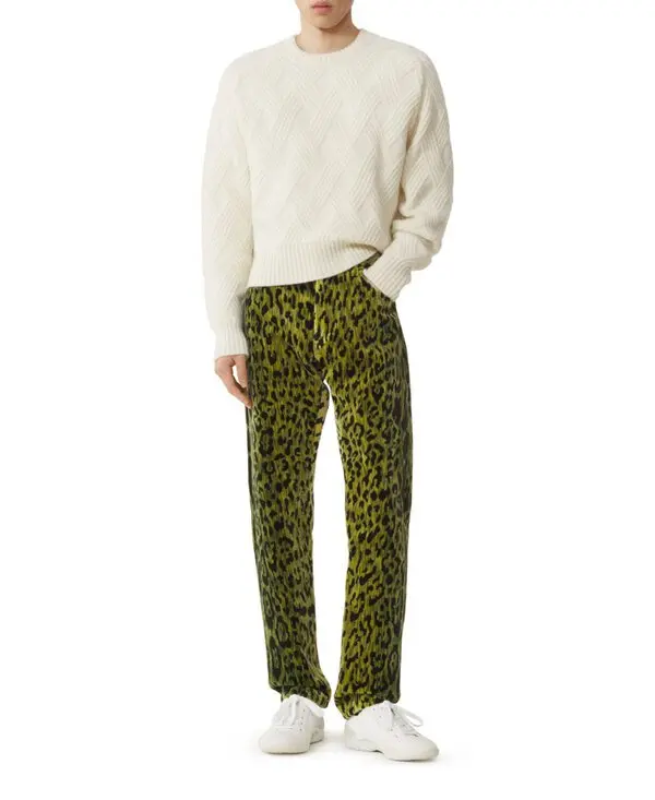 LANVIN Cable-knit Wool Sweater - Cloud