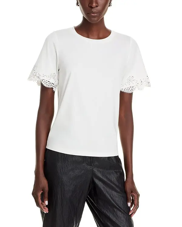 Kobi Halperin Jil Lace Trim Blouse - White