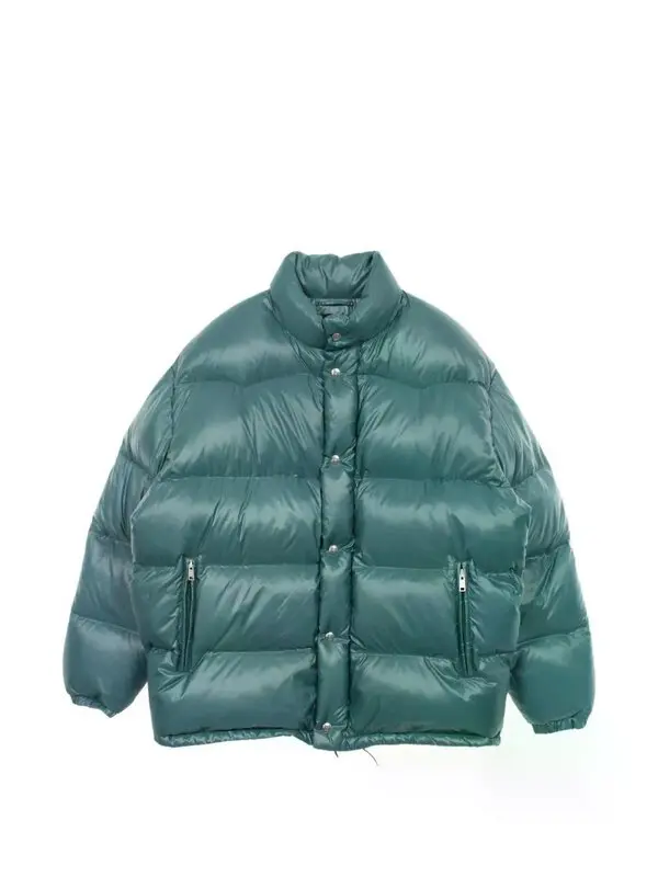 Prada 2020s Padded Down Jacket - Green
