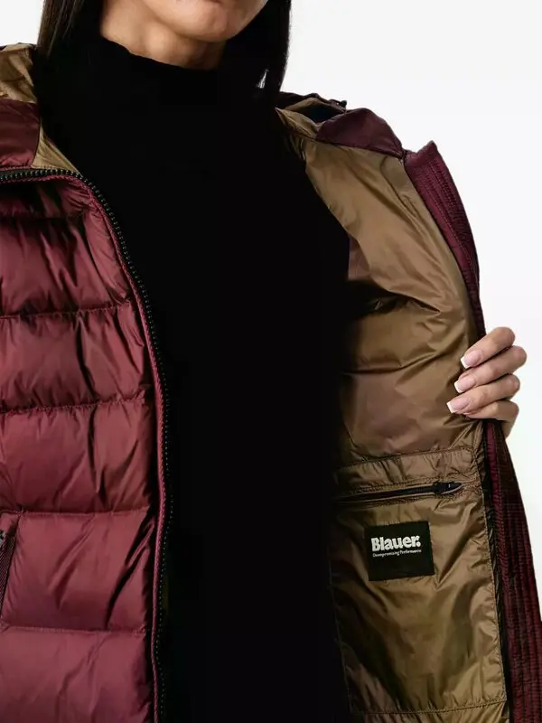 BLAUER. Agnes Quilted Hooded Jacket