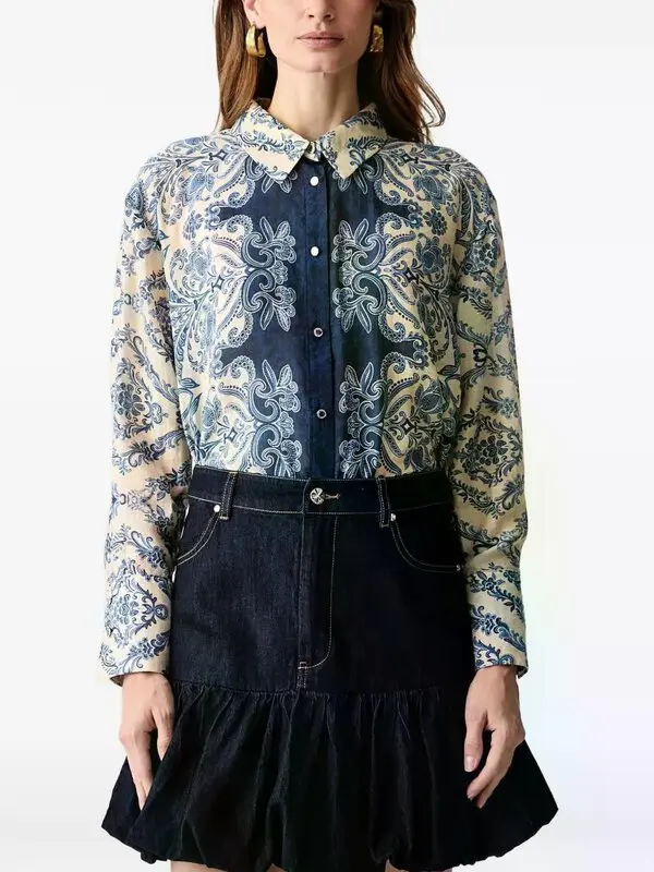 MORGAN Paisley-print Shirt