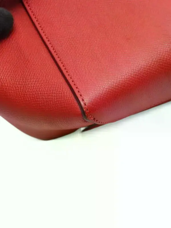Celine 2010s Mini Belt Leather Tote Bag