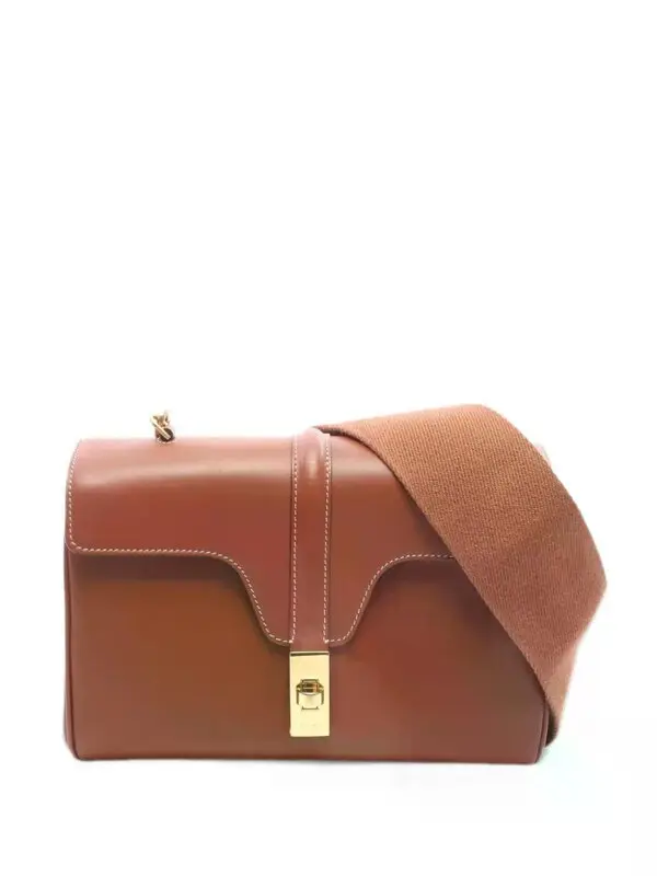 Celine 2010s Teen Soft Shoulder Bag - Brown