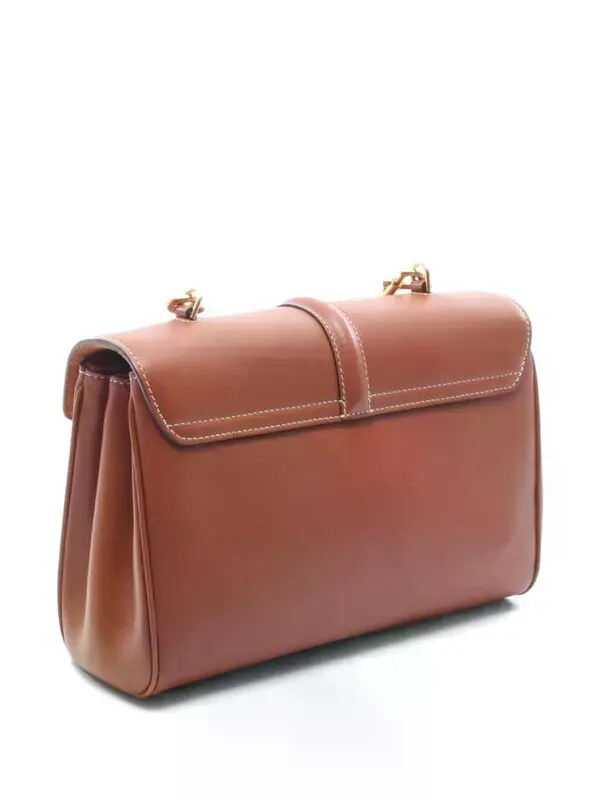 Celine 2010s Teen Soft Shoulder Bag - Brown