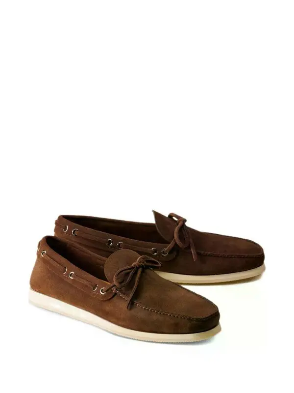 Car Shoe Beaver-effect Leather Boat Shoes