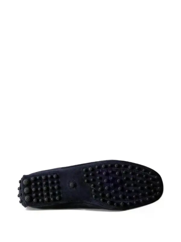 Car Shoe Hand-stitched Suede Loafers