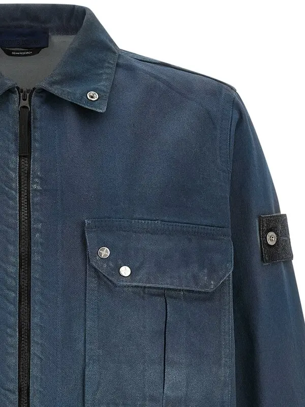 Stone Island Overshirt Capsule Denim Research