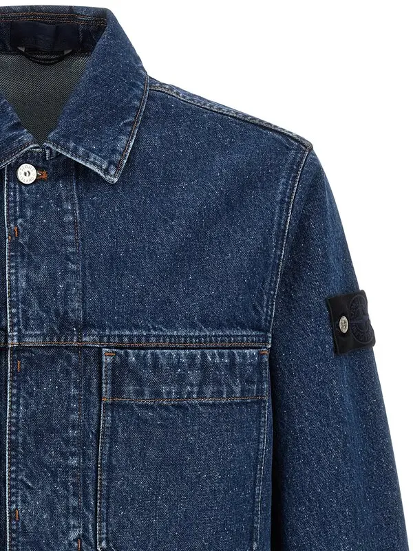 Stone Island 4100006' Denim Capsule Jacket