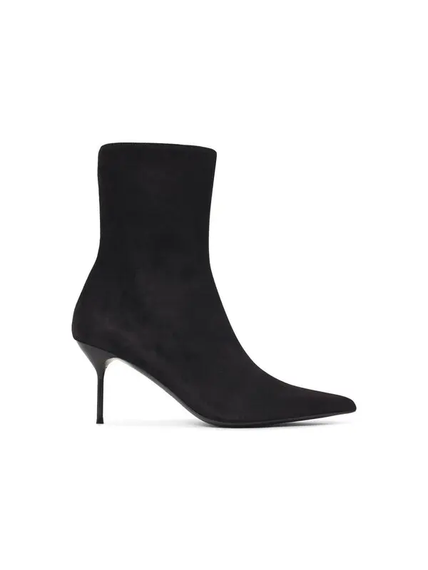 Paris Texas Lidia 70fondente' Suede Ankle Boots - Brown
