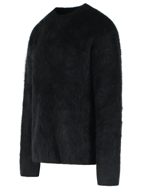 Séfr Haru' Alpaca Blend Sweater - Black