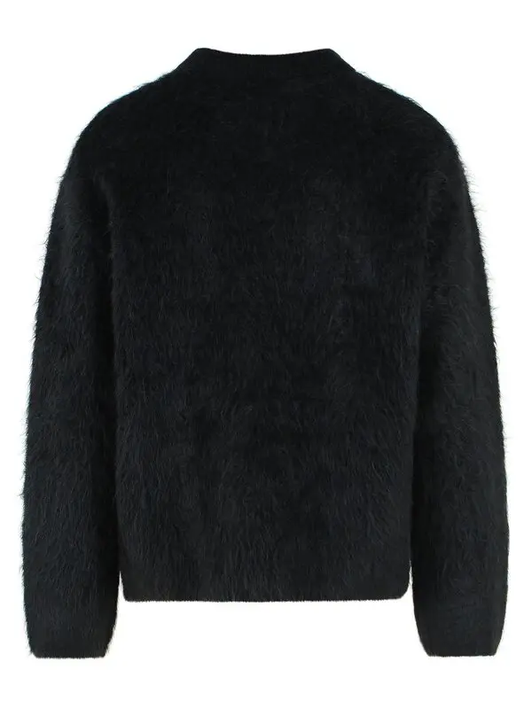 Séfr Haru' Alpaca Blend Sweater - Black