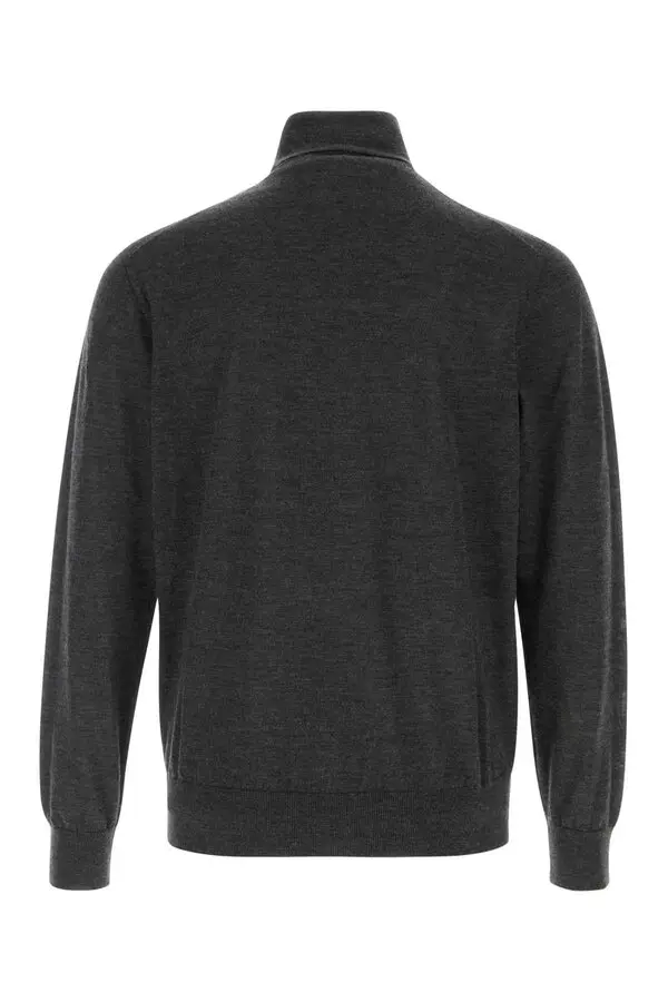 Giorgio Armani Graphite Cashmere Sweater