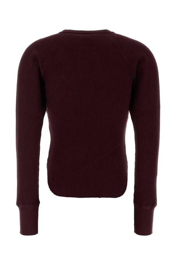 Kenzo Burgundy Cotton T-shirt