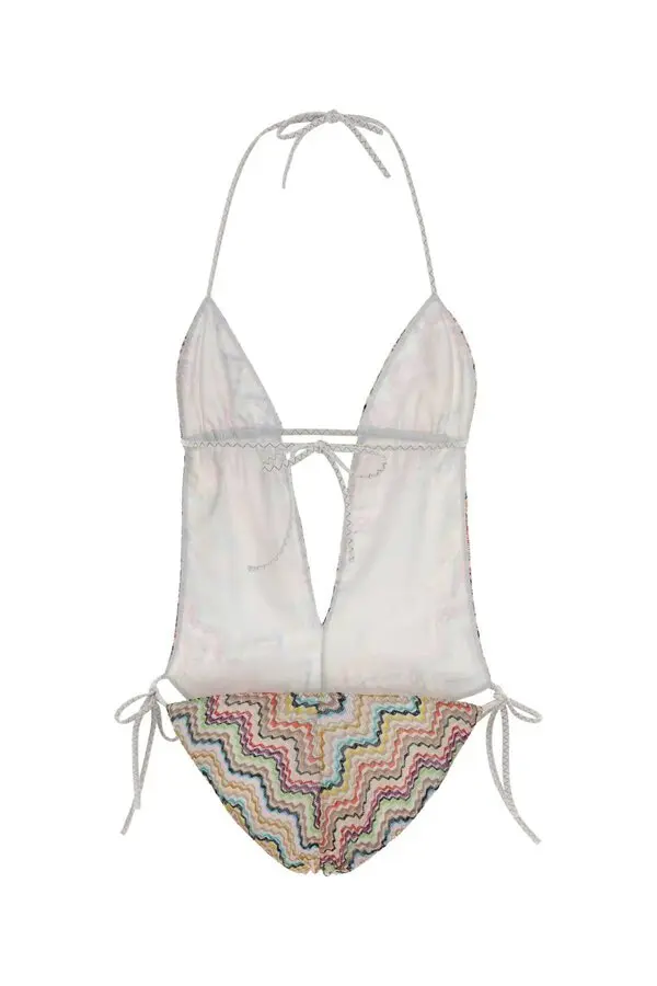 Missoni Embroidered Polyester Swimsuit