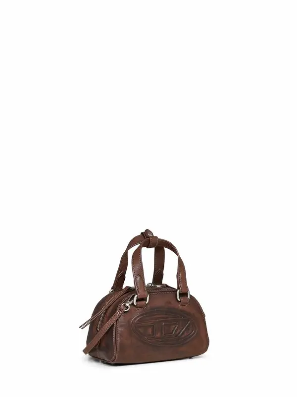 DIESEL® Brown 1dr Dome Soft Small Bowling Bag - Multicolor